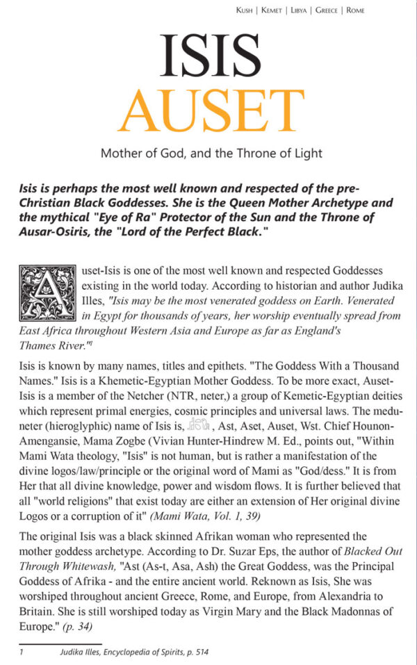Black Goddess Legacy – Legacy of the Sacred Feminine